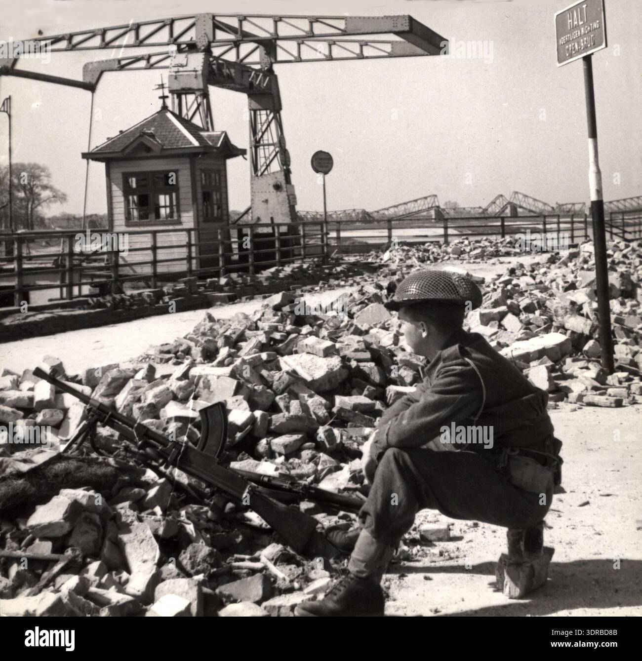 During liberation the scene depicts rubble hi-res stock photography and ...
