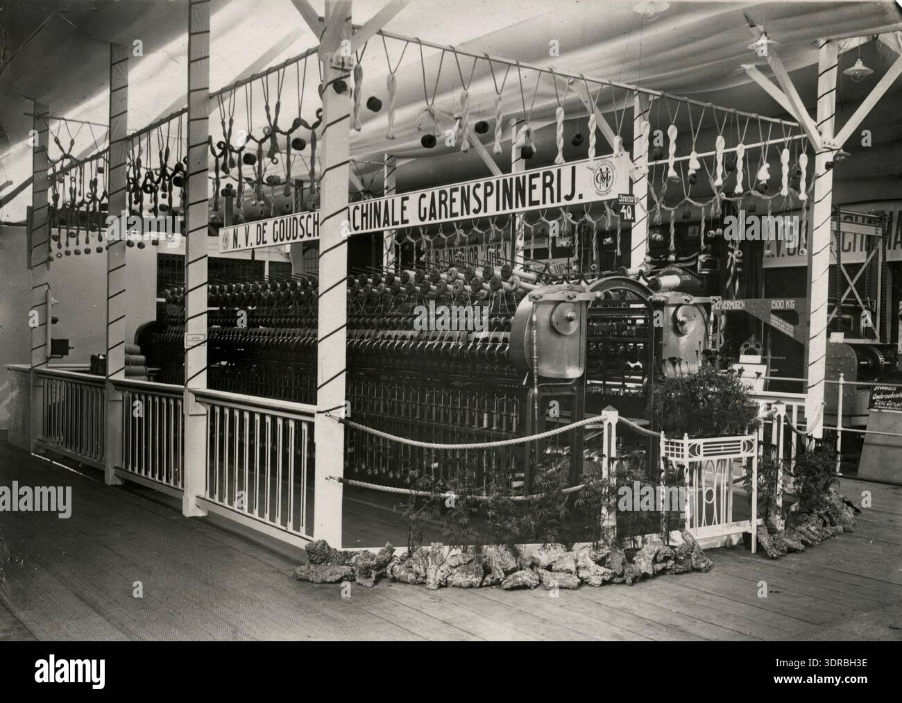 1913 the image depicts weaving machines hi-res stock photography and ...