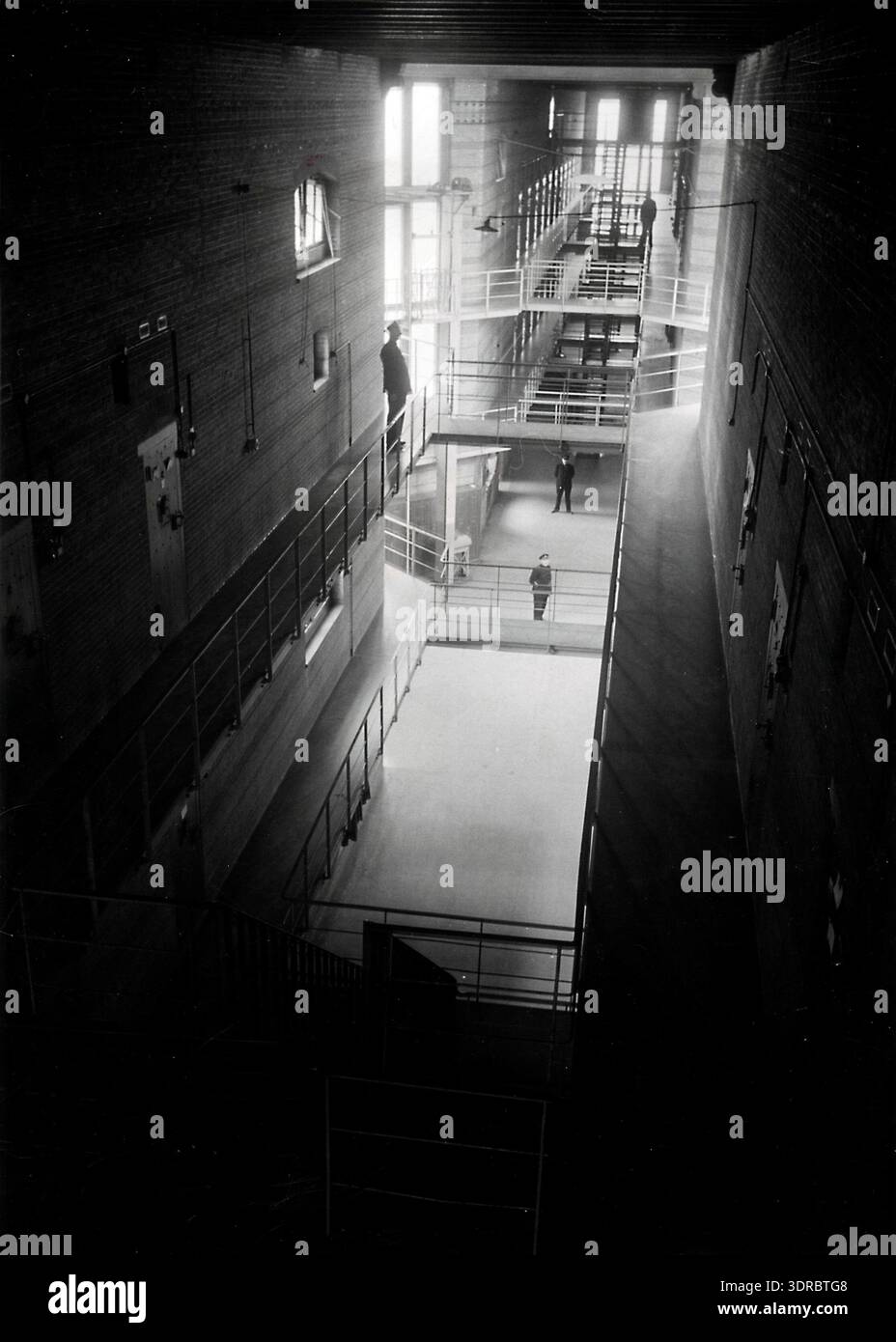 In 1948, the interior and cell complex of the Oranjehotel prison in ...