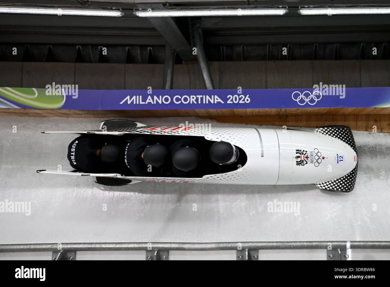 18 February 2026, Italy, Cortina D'ampezzo: Olympia, Olympic Winter ...