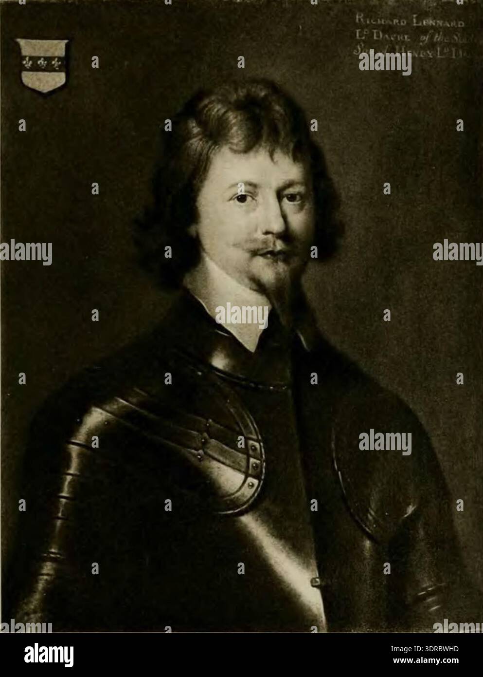 The portrait depicts sir richard lennard hi-res stock photography and ...