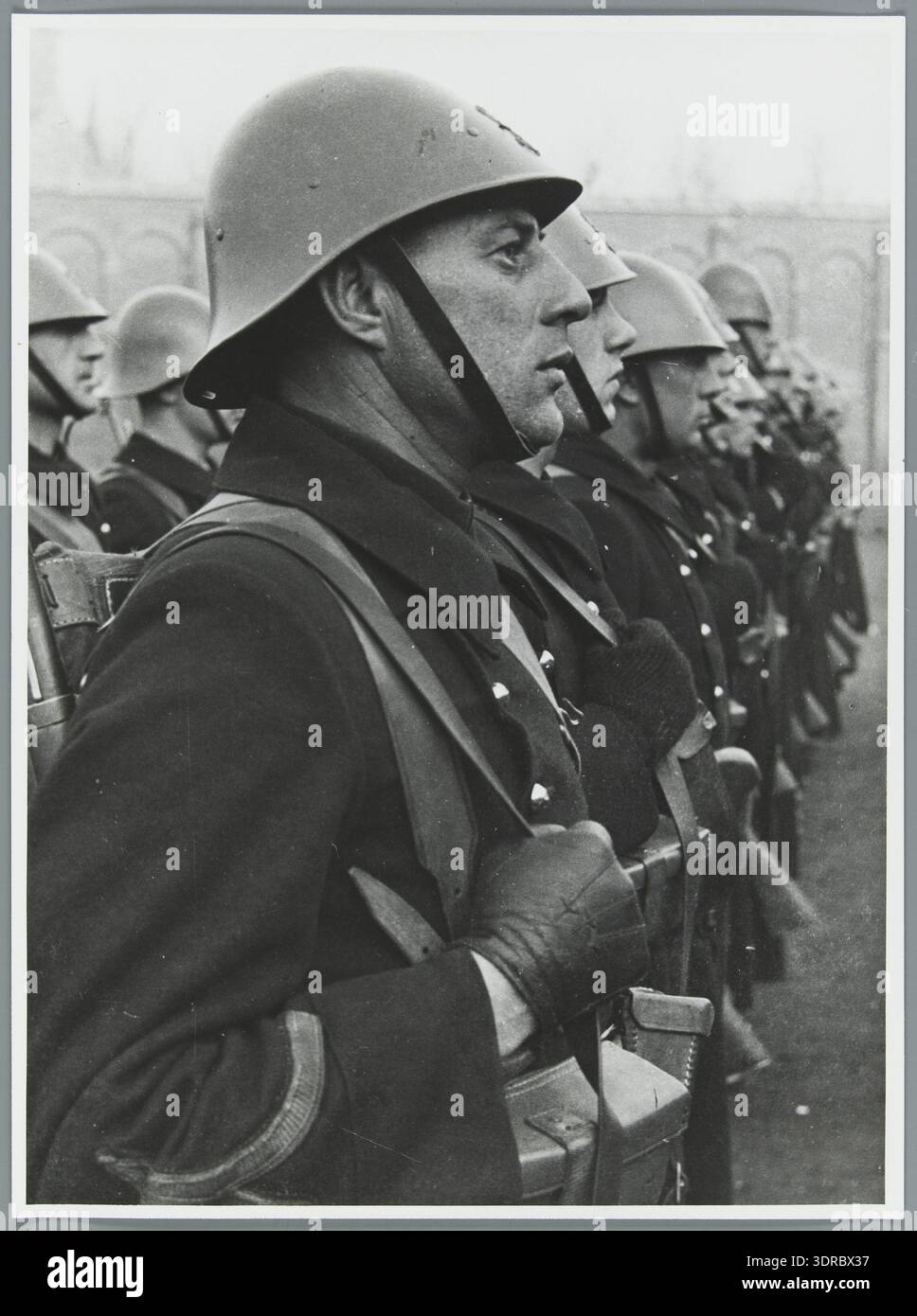 The standard uniform of the netherlands naval infantry hi-res stock ...
