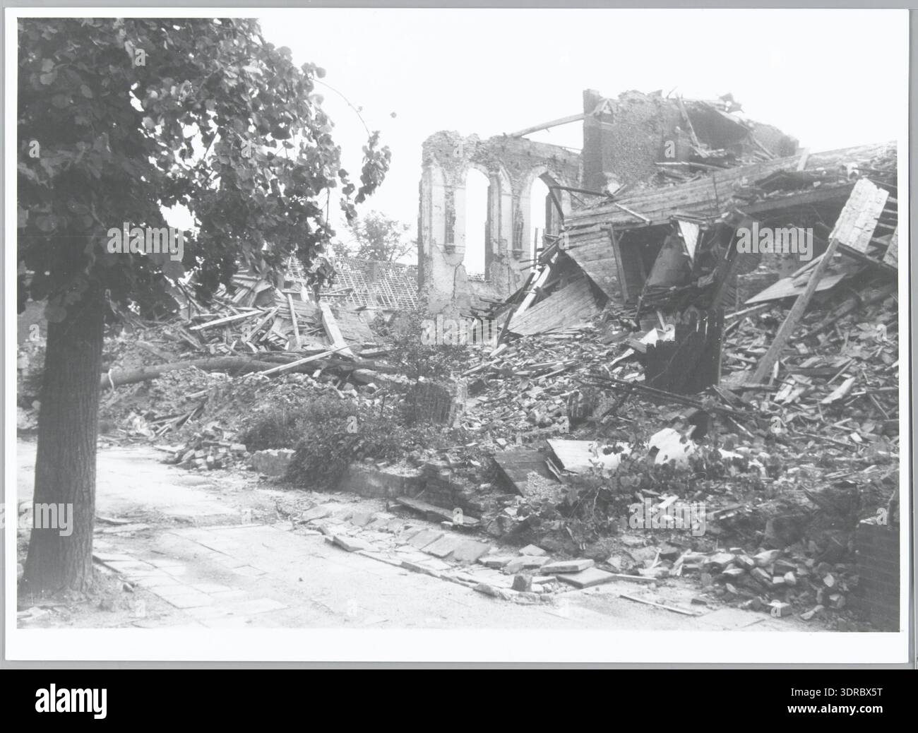 The photograph shows world war ii destruction in venlo hi-res stock ...