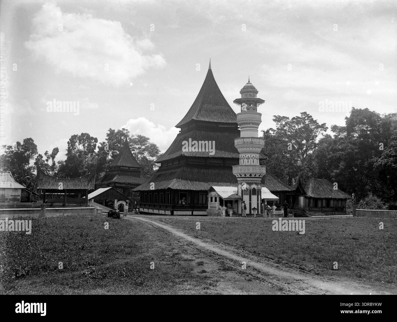 This 1911 photograph by jean demmeni depicts the missigit mosque hi-res ...