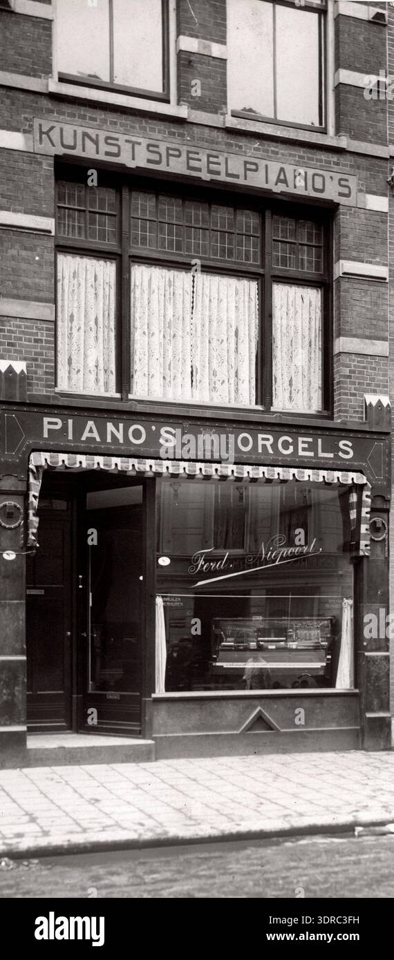 Documenting early 20th century dutch music retail architecture hi-res ...
