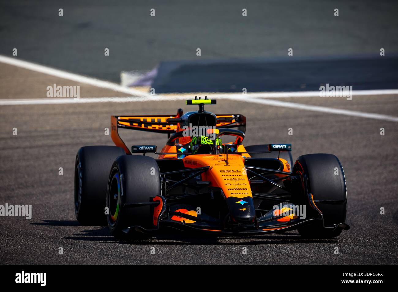 01 Lando Norris, (GRB), McLaren Mercedes MCL40, during the Winter ...