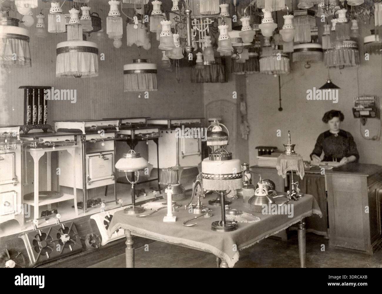 Lighting it documents early 20th century dutch retail practices hi-res ...