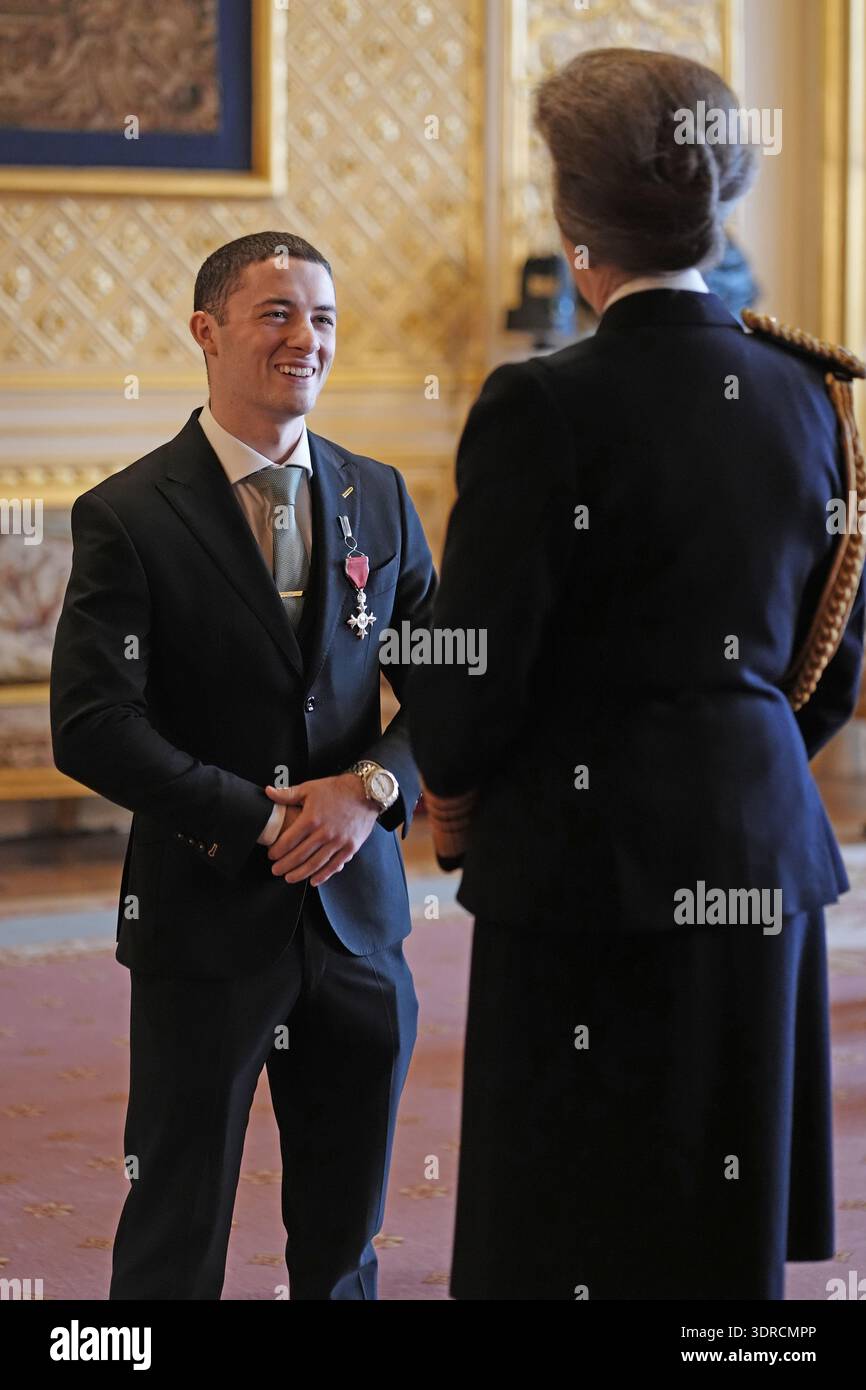 Mr. Rhys McClenaghan, is made a Member of the Order of the British ...