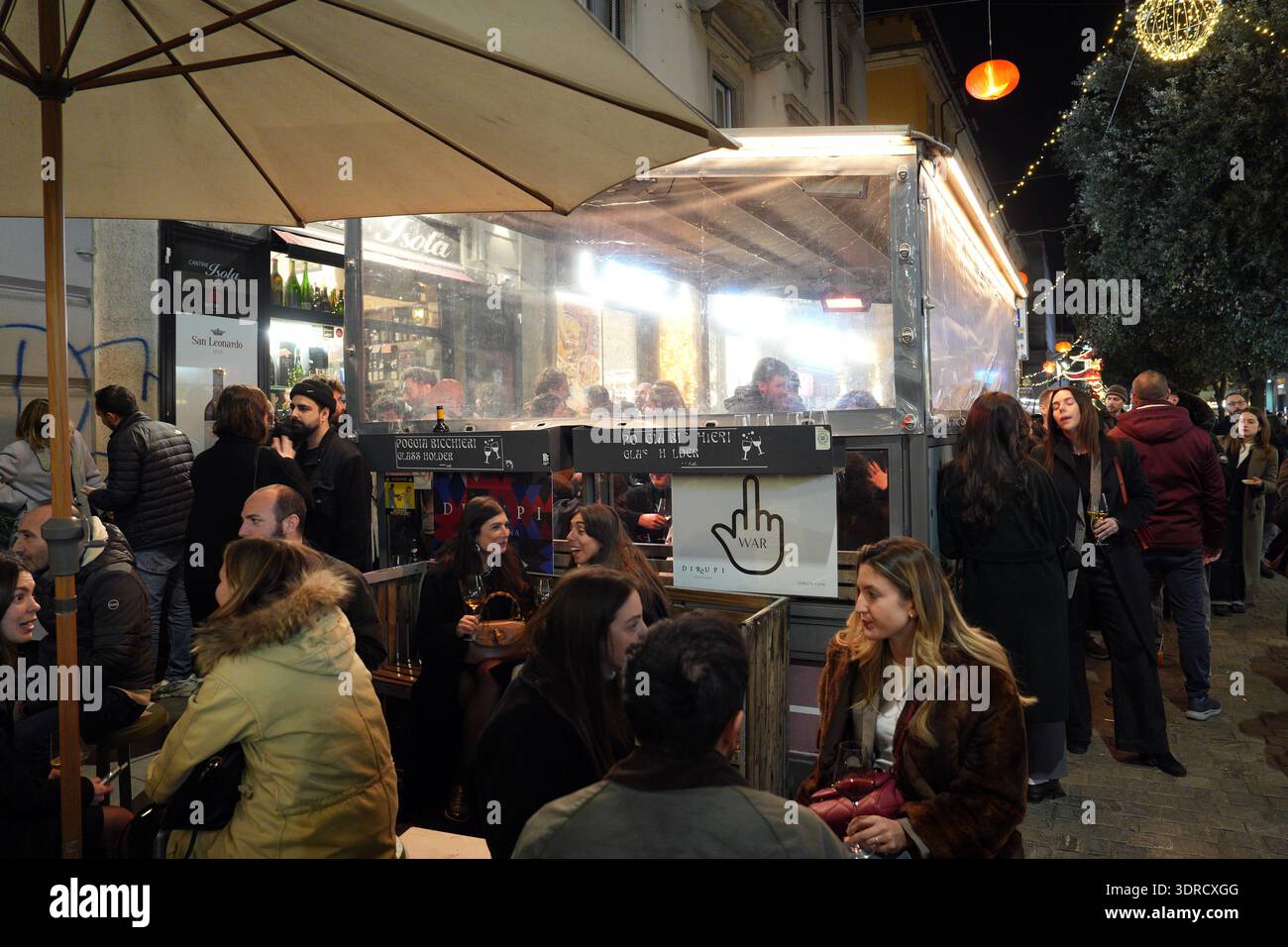 Milan, Chinese New Year begins on Via Paolo Sarpi Stock Photo - Alamy
