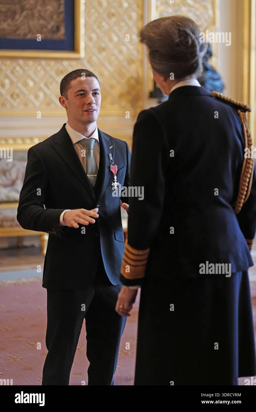Mr. Rhys McClenaghan, is made a Member of the Order of the British ...