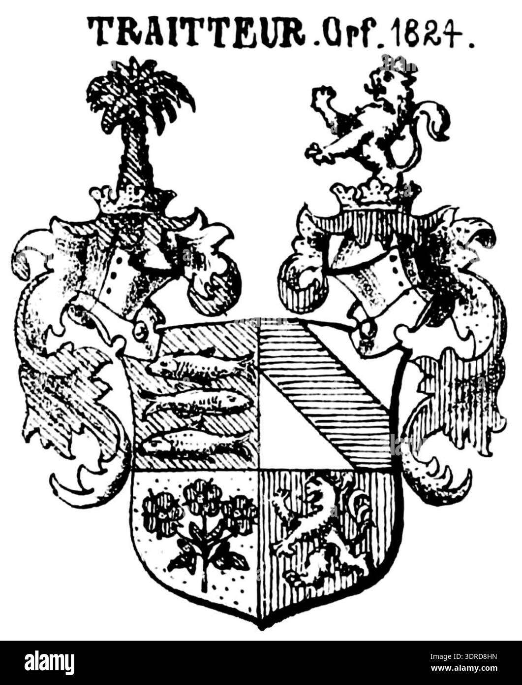 The 1878 heraldic record hi-res stock photography and images - Alamy