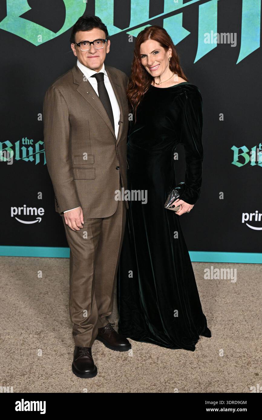 LOS ANGELES, CALIFORNIA - FEBRUARY 17: Anthony Russo and Ann Russo ...