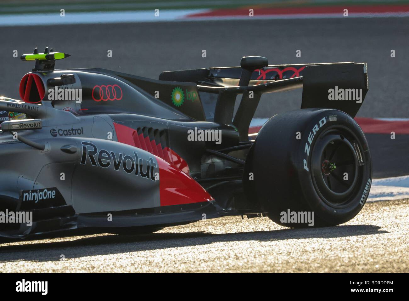 05 BORTOLETO Gabriel (bra), Audi F1 Team R26, rear wing during the ...