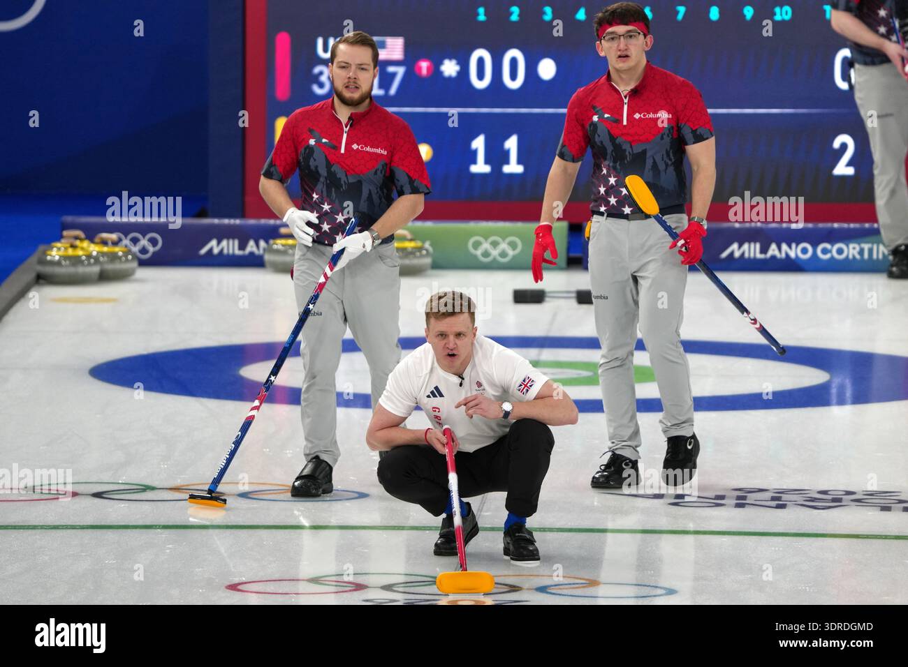 Britain's Bobby Lammie, and the United States' Aidan Oldenburg, Luc ...