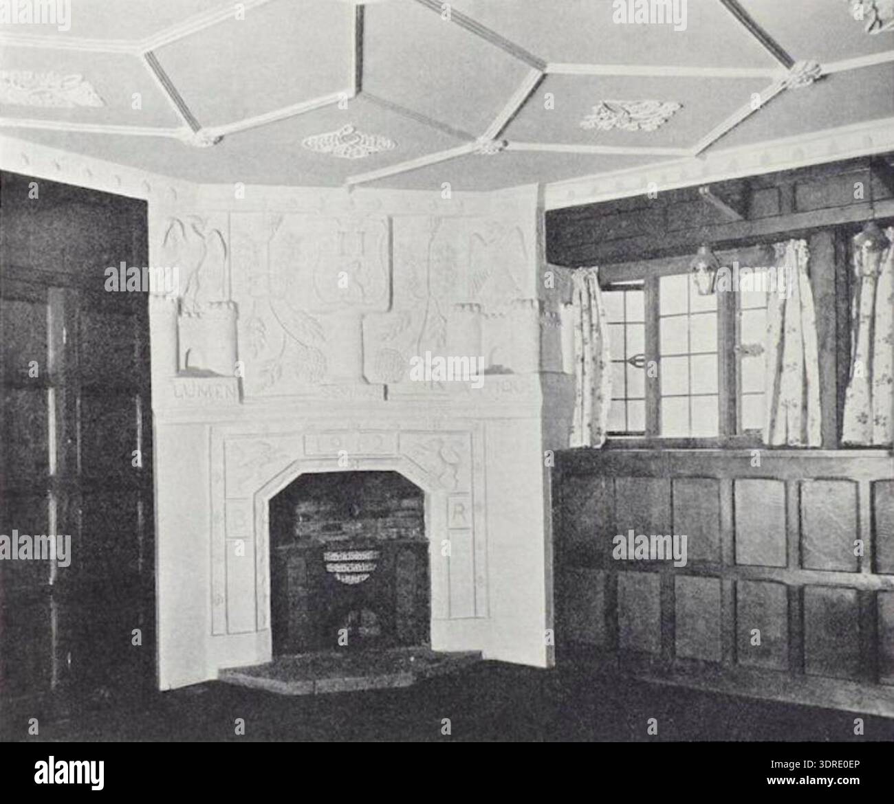 This 1913 illustration depicts the dressing room of the cloister hi-res ...