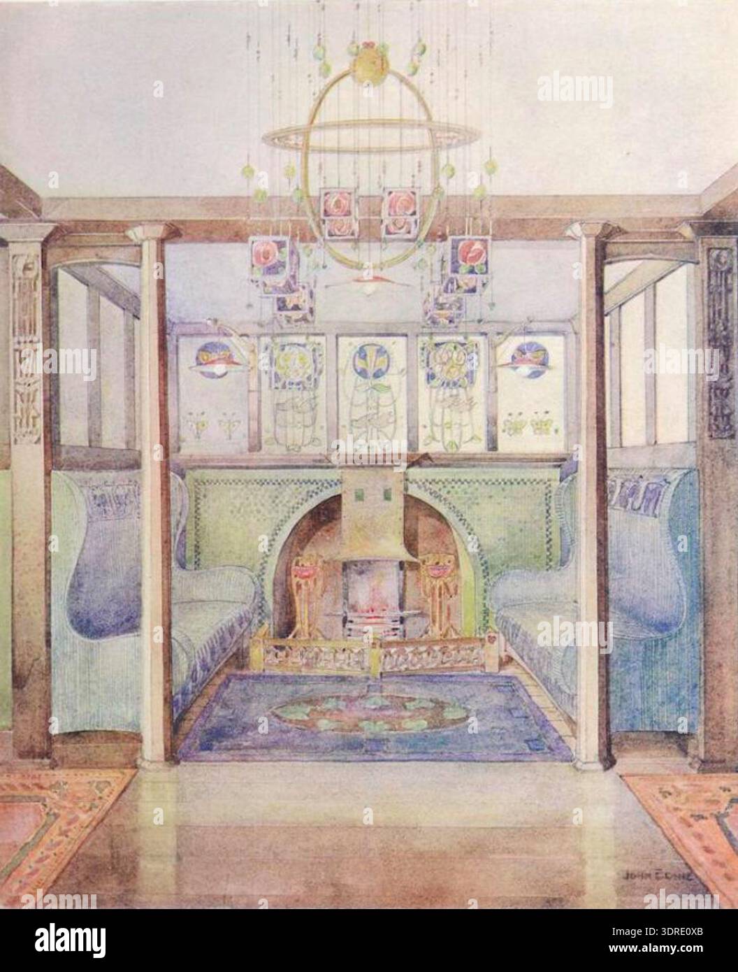 Aesthetic choices it documents early 20th century british interior ...