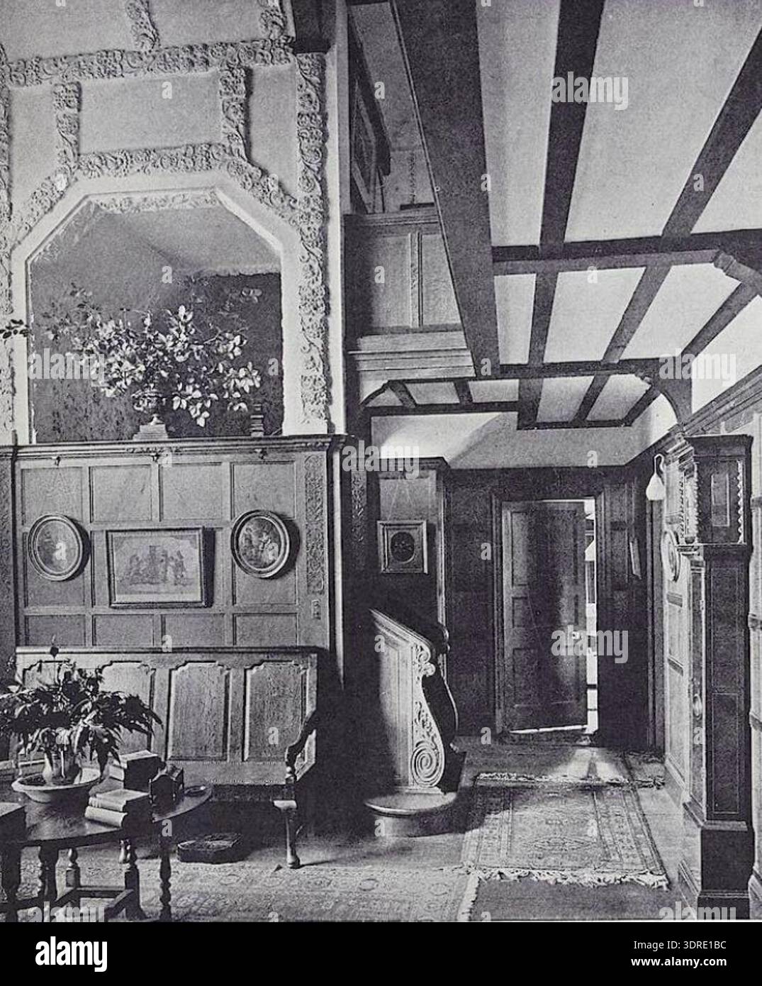 Beaconsfield the image highlights early 20th century interior design hi ...