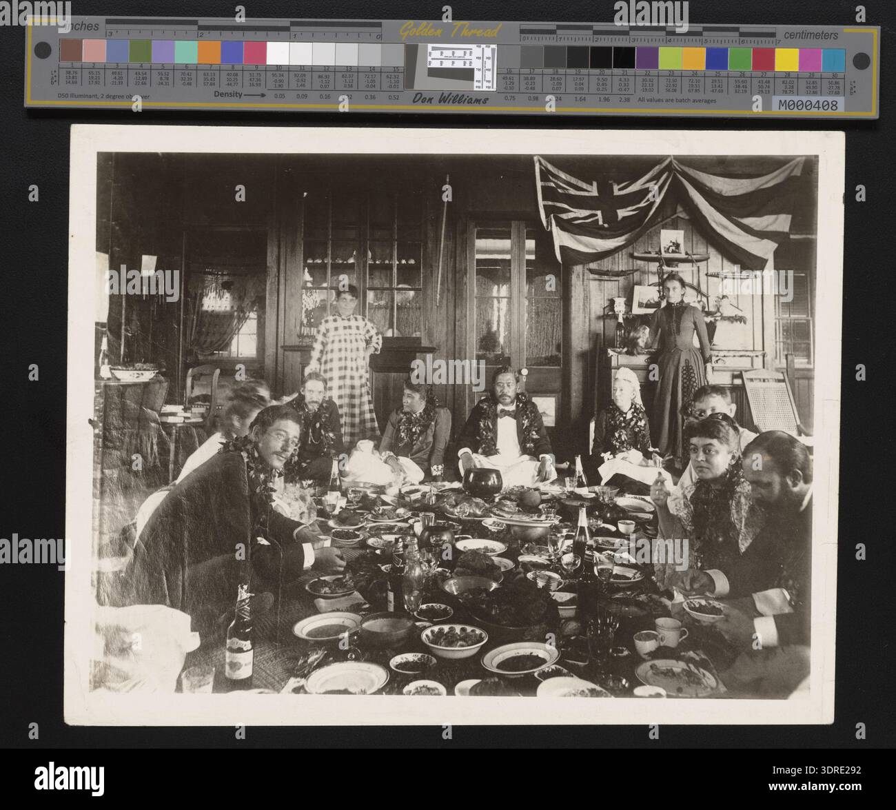 This artifact depicts King Kalakaua of Hawaii between 1874 and 1891 ...