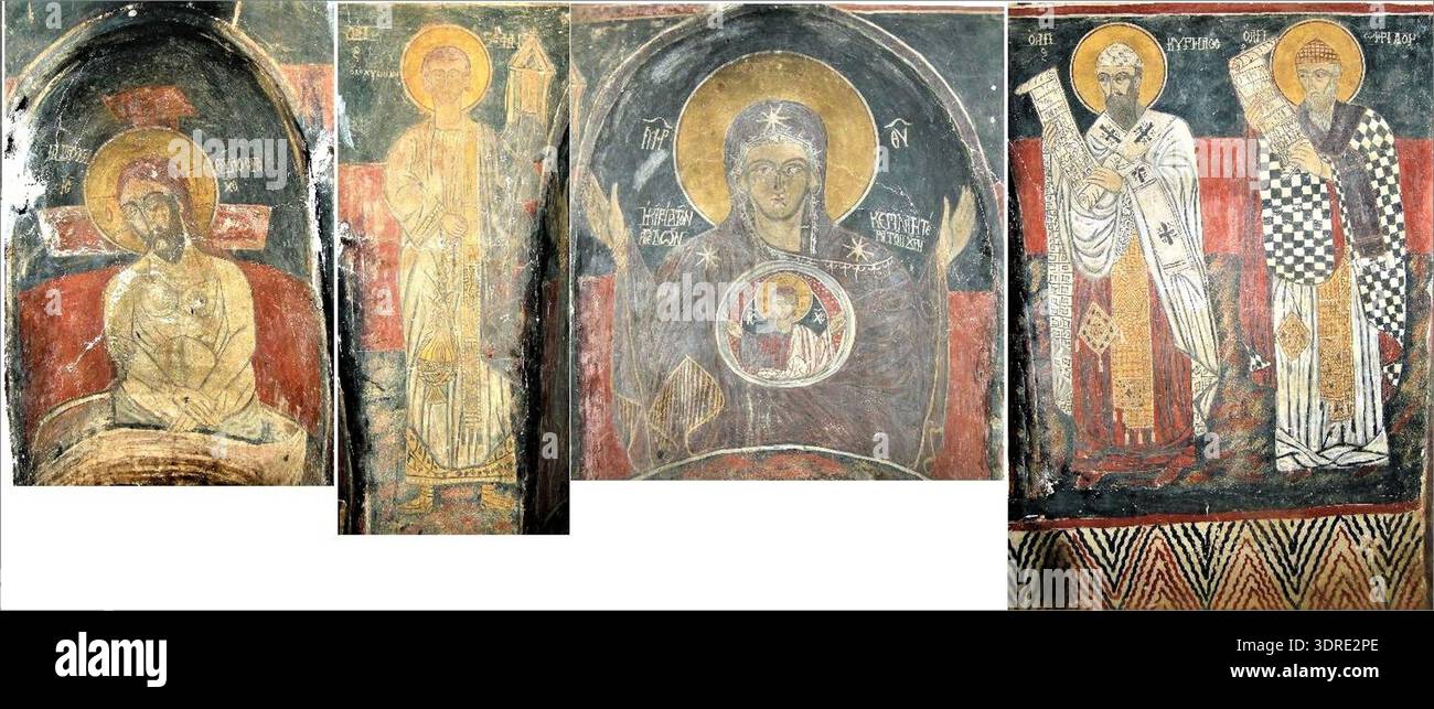 Photograph of 17th century saint athanasius church in germas hi-res ...