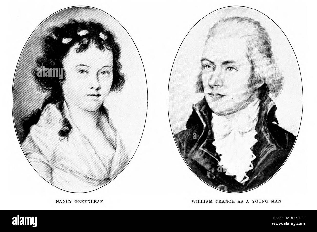 This image is a cropped portrait of Nancy and William Cranch ...