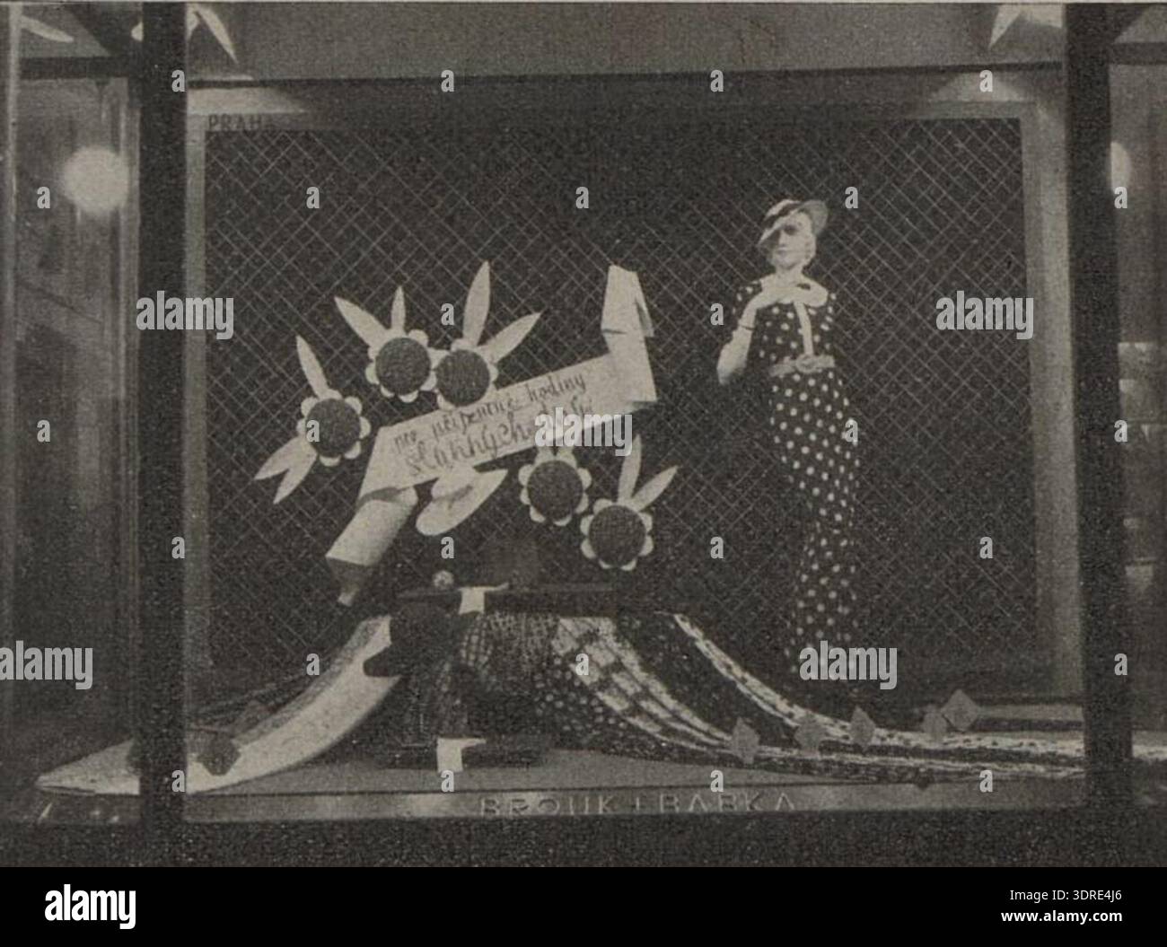 This photograph depicts the exterior display of brouk and babka hi-res ...