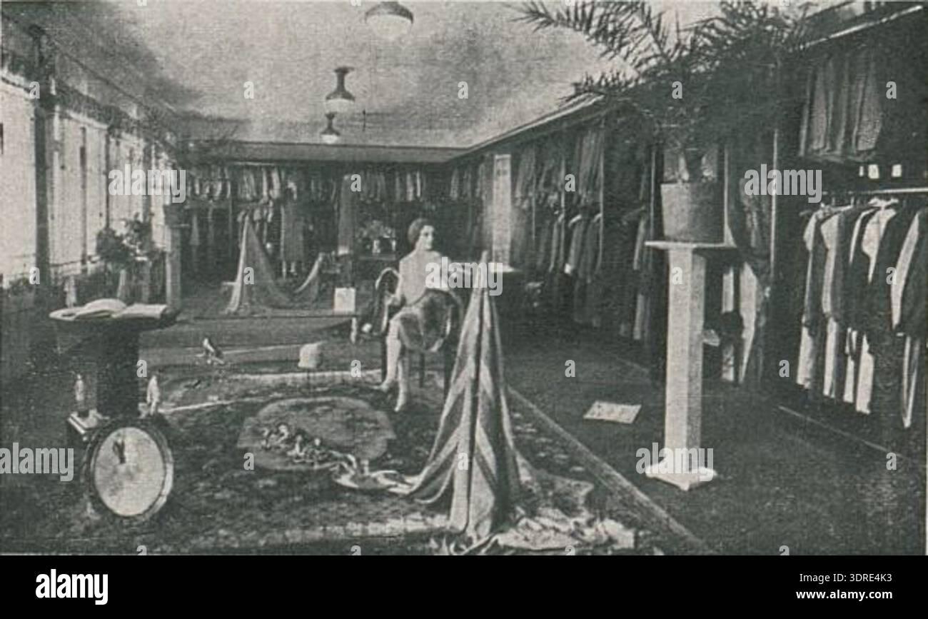 This photograph depicts the brouk and babka department store in hi-res ...