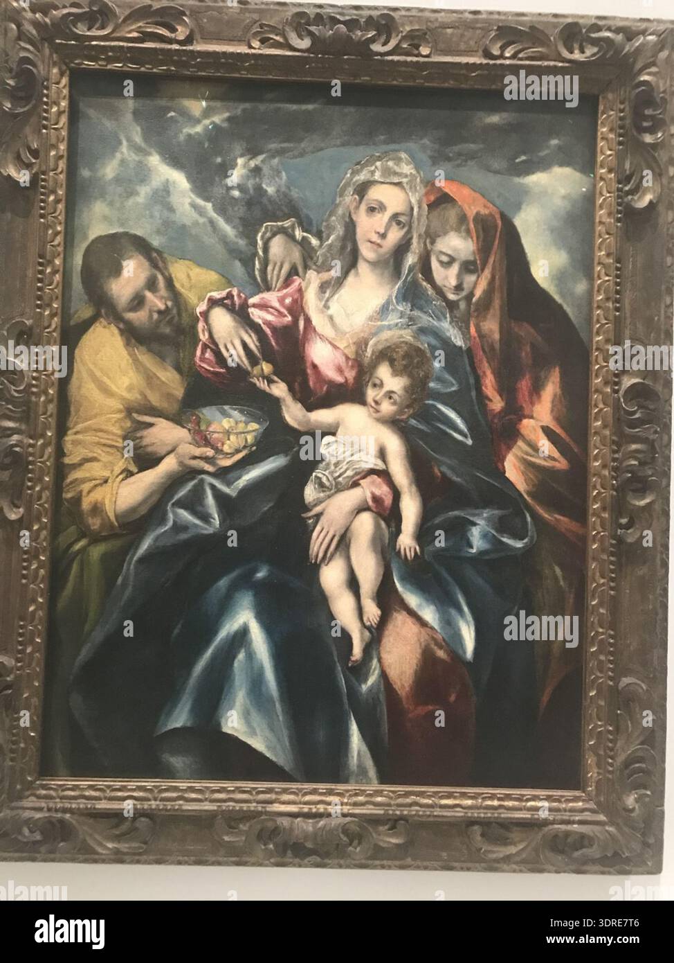 Reflecting spanish renaissance painting conventions hi-res stock ...