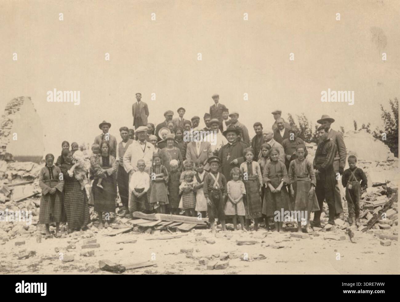In 1928 bulgarian tsar boris iii 1894 1943 visited belozem v hi-res ...