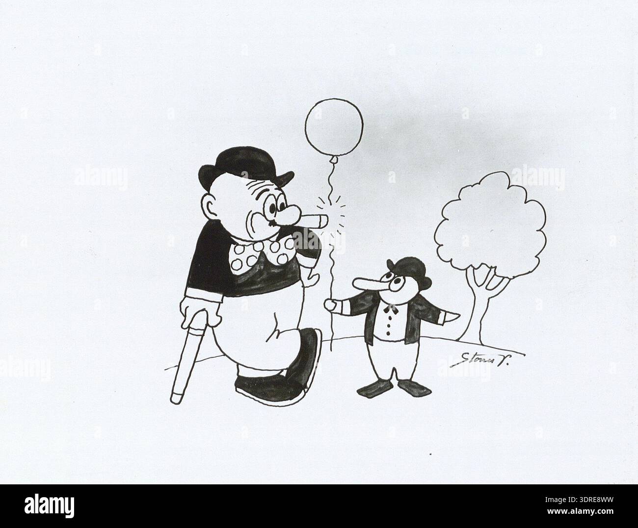 The iconic cartoon characte hi-res stock photography and images - Alamy