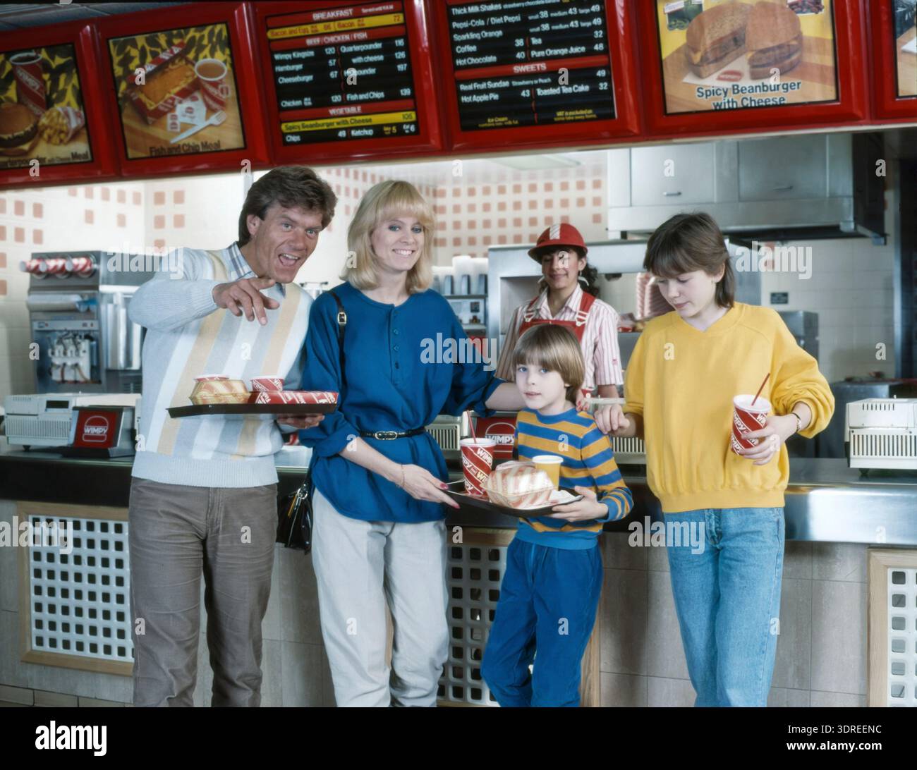 Wimpy building facade hi-res stock photography and images - Alamy