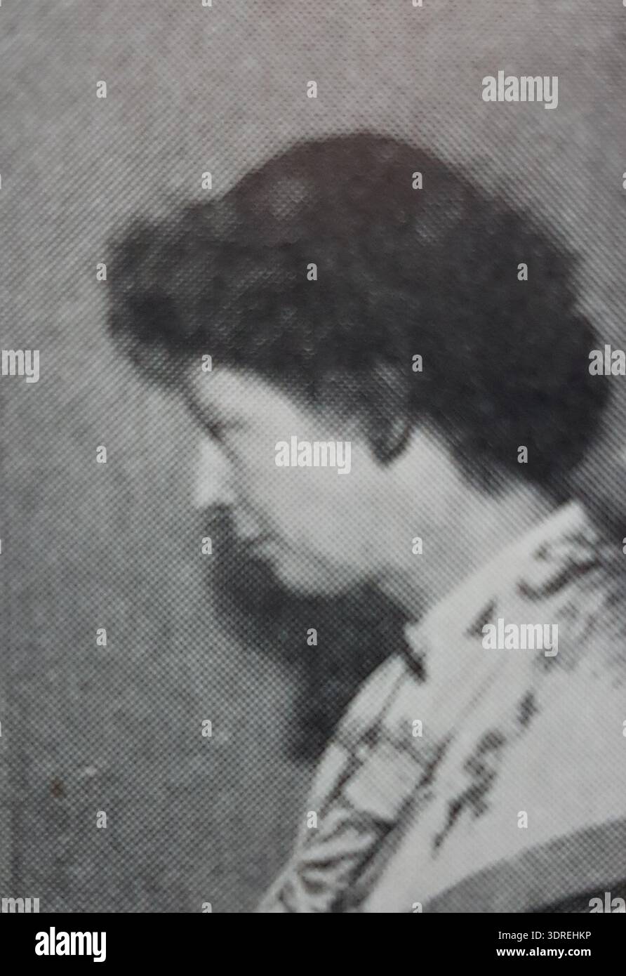 This portrait photograph depicts attie brahme captured in sweden hi-res ...