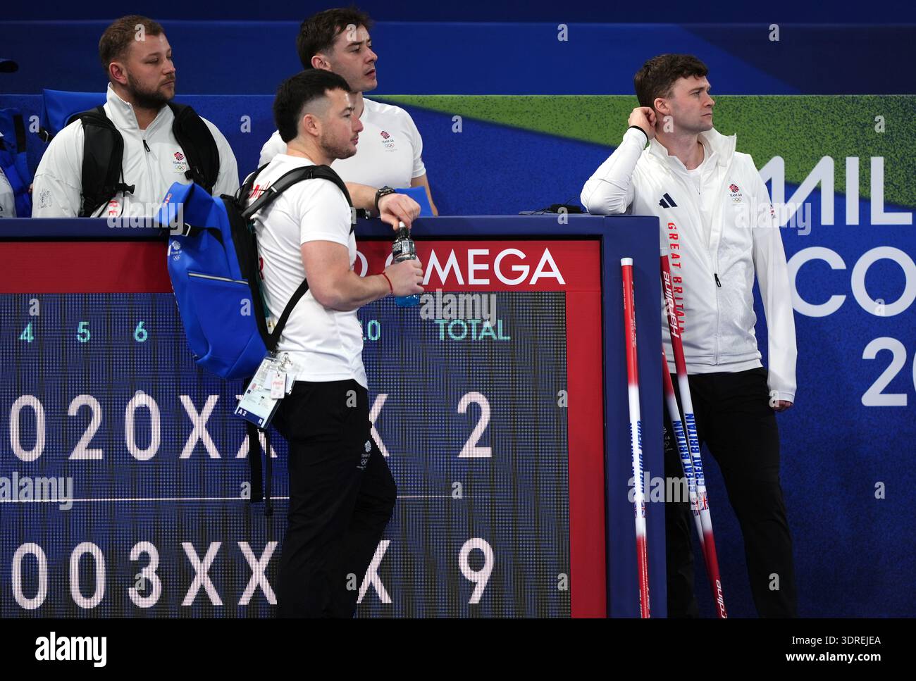 Great Britain's Kyle Waddell (left), Hammy McMillan, Grant Hardie and ...
