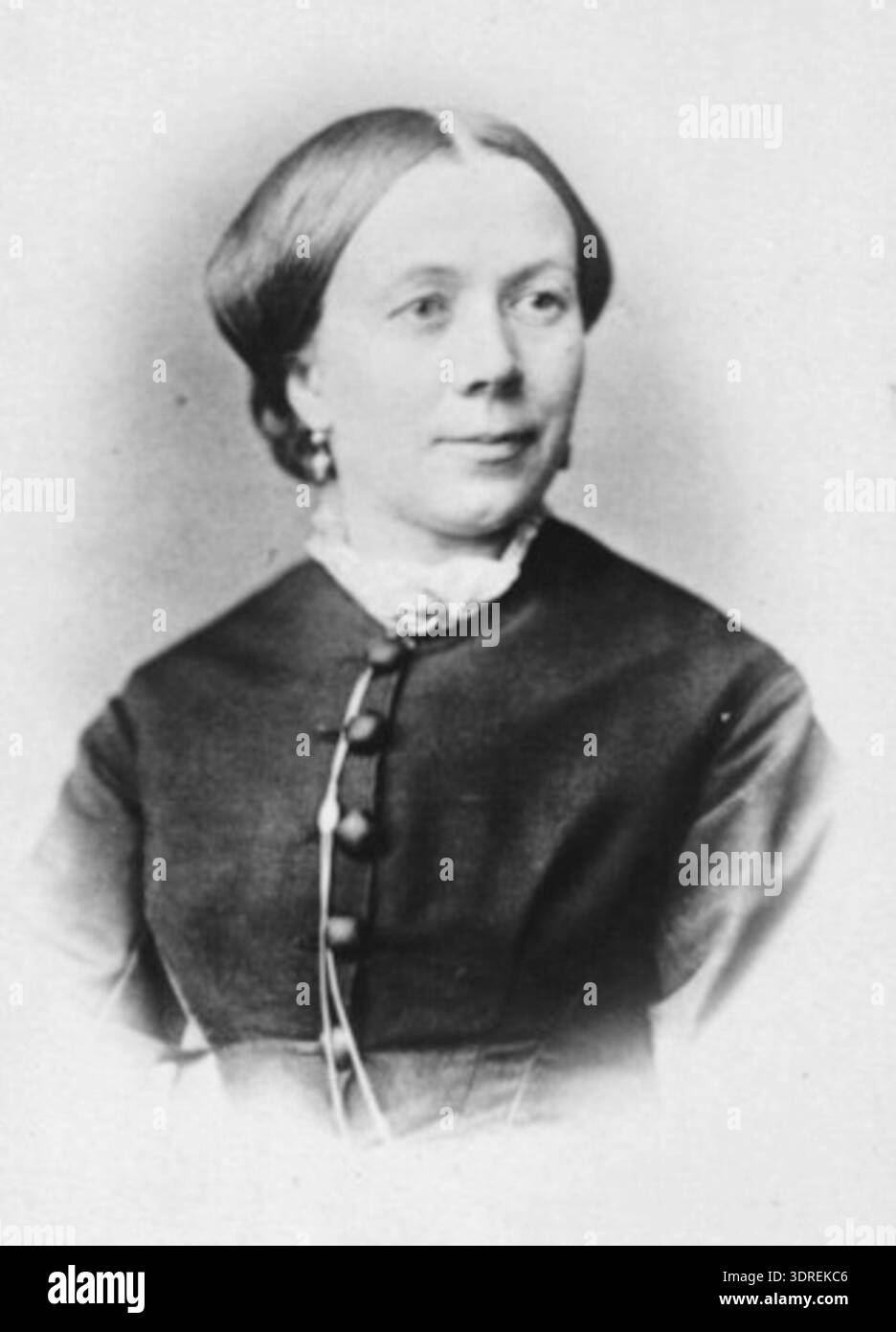 This 1860 photograph by Hanfstaengl depicts a woman from Dresden with ...