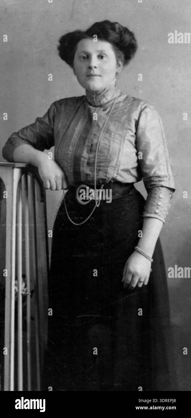 This circa 1890 portrait photograph from atelier stern in dresden hi ...