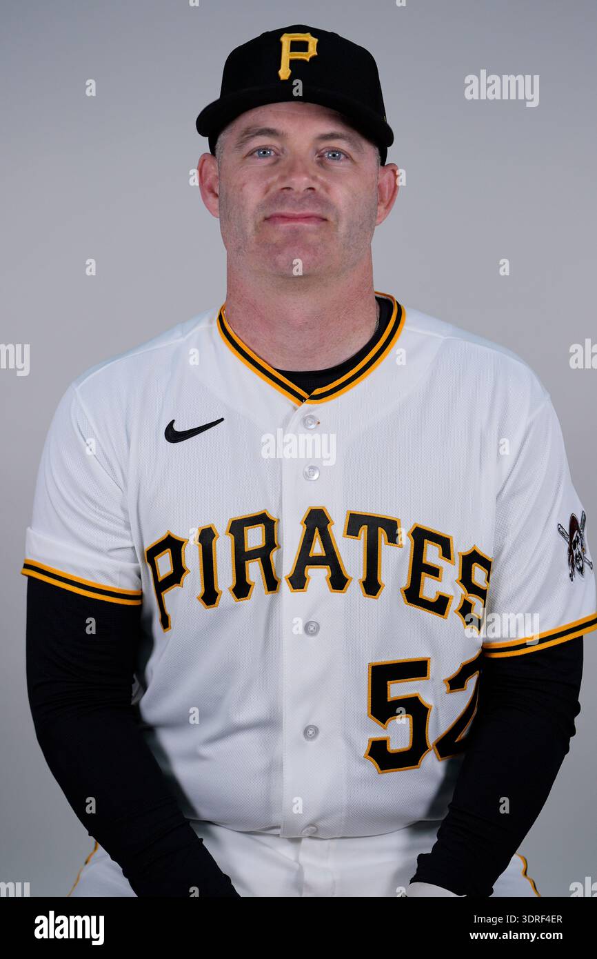 This is a 2026 photo of Matt Hague (59) of the Pittsburgh Pirates ...