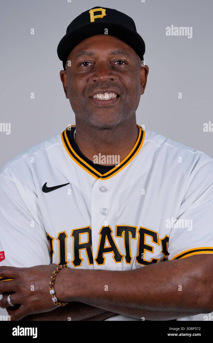 This is a 2026 photo of Tarrick Brock (16) of the Pittsburgh Pirates ...