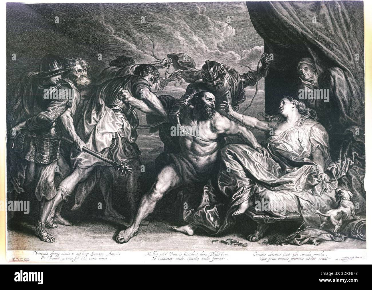 This engraving, produced between 1642 and 1647 after Anthony van Dyck ...