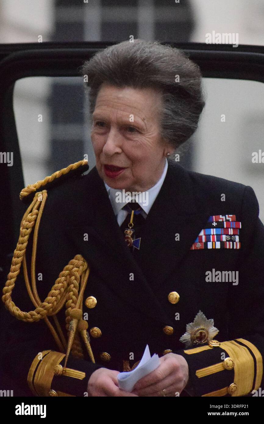 CITY OF LONDON, UK. Wednesday 18 February 2026. HRH The Princess Royal ...