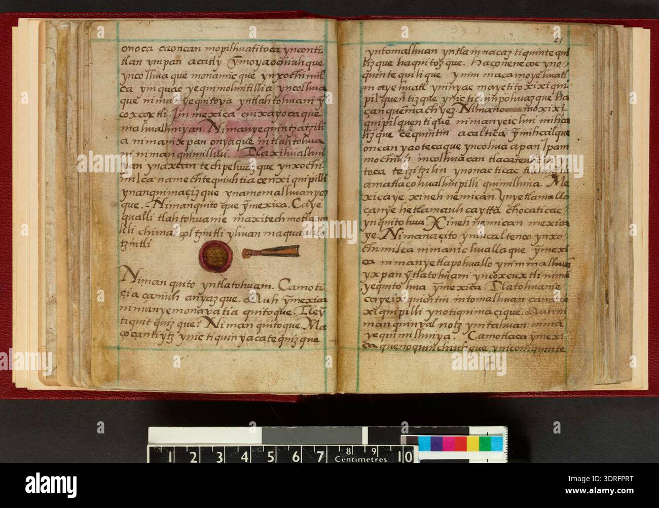 The Codex Aubin, 1576, consists of eighty-one leaves of European paper ...