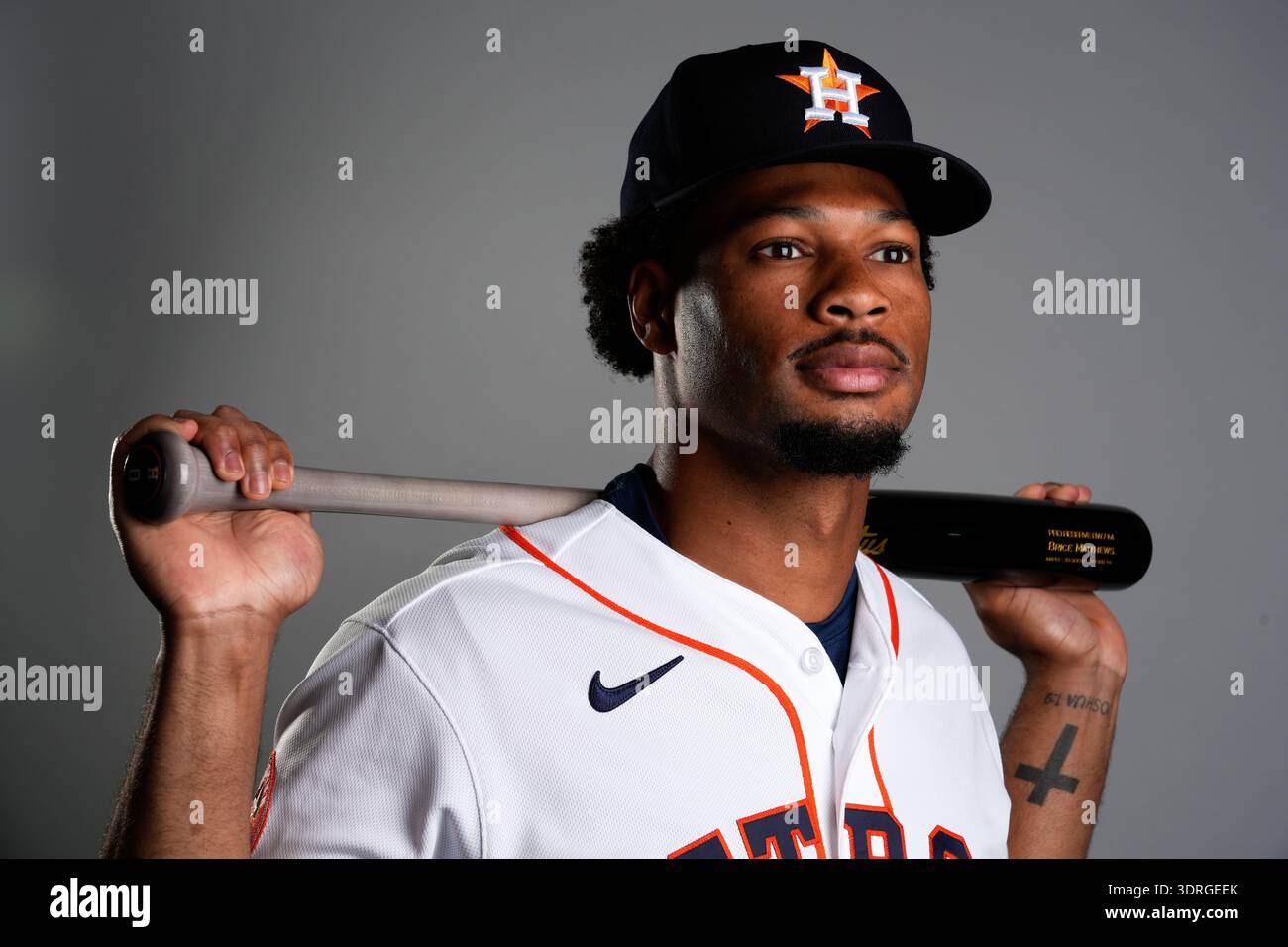 This is a 2026 photo of Brice Matthews of the Houston Astros baseball ...