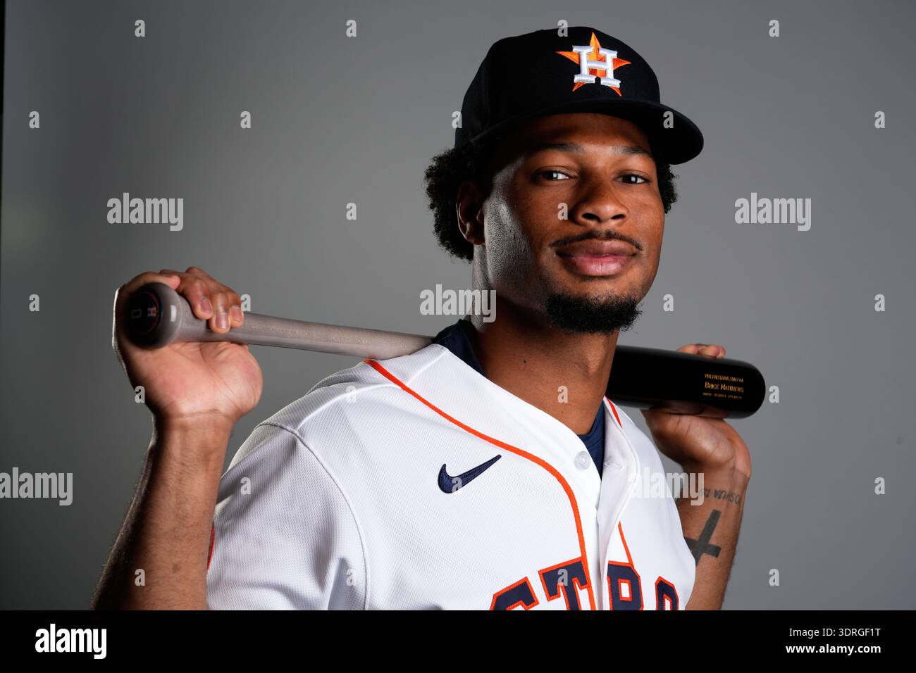 This is a 2026 photo of Brice Matthews of the Houston Astros baseball ...