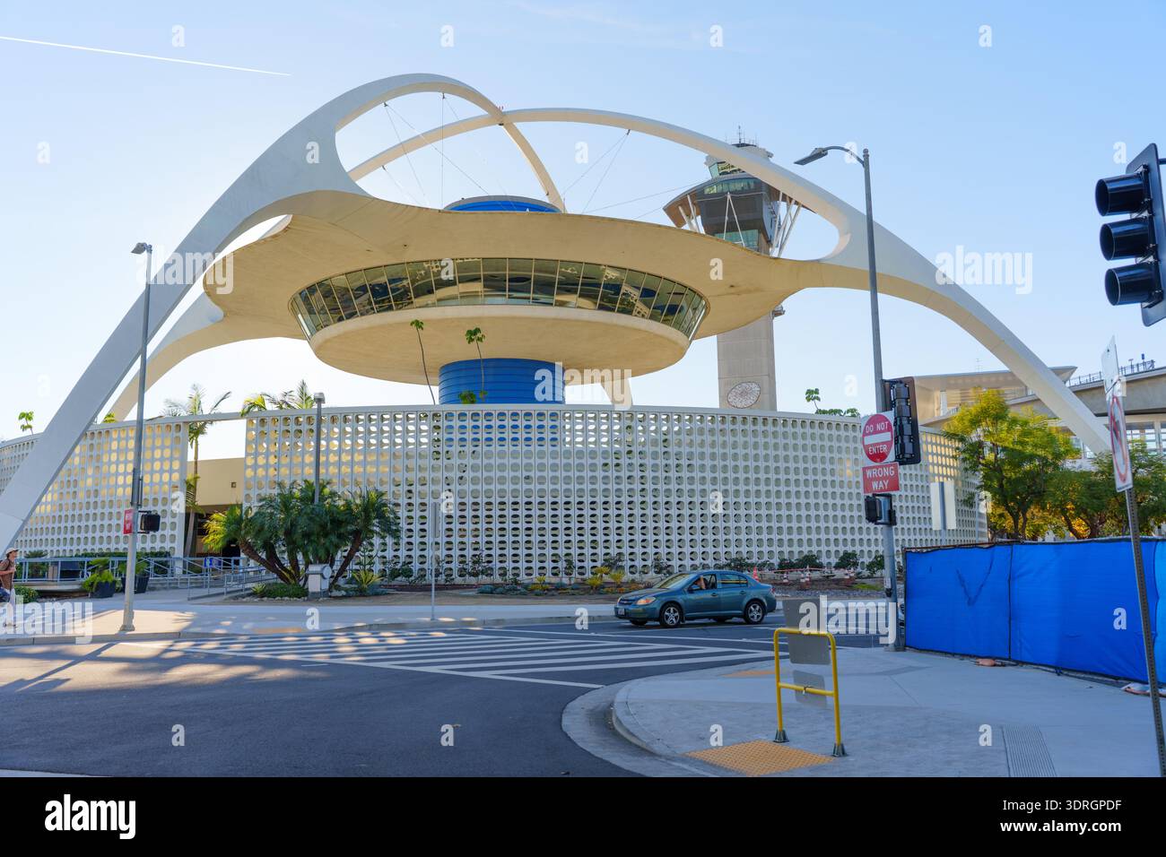 Los Angeles, California - January 12, 2026: Theme Building at Los ...