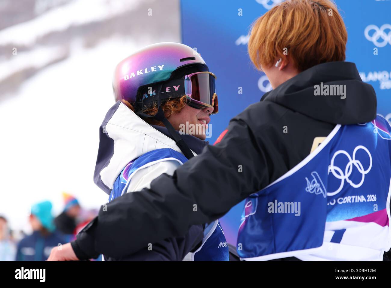(L to R) Taiga Hasegawa (JPN), Su Yiming (CHN), FEBRUARY 18, 2026 ...