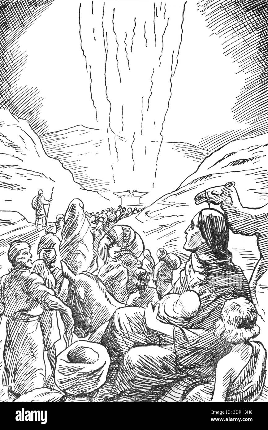 The exodus pillar of cloud bible hi-res stock photography and images ...