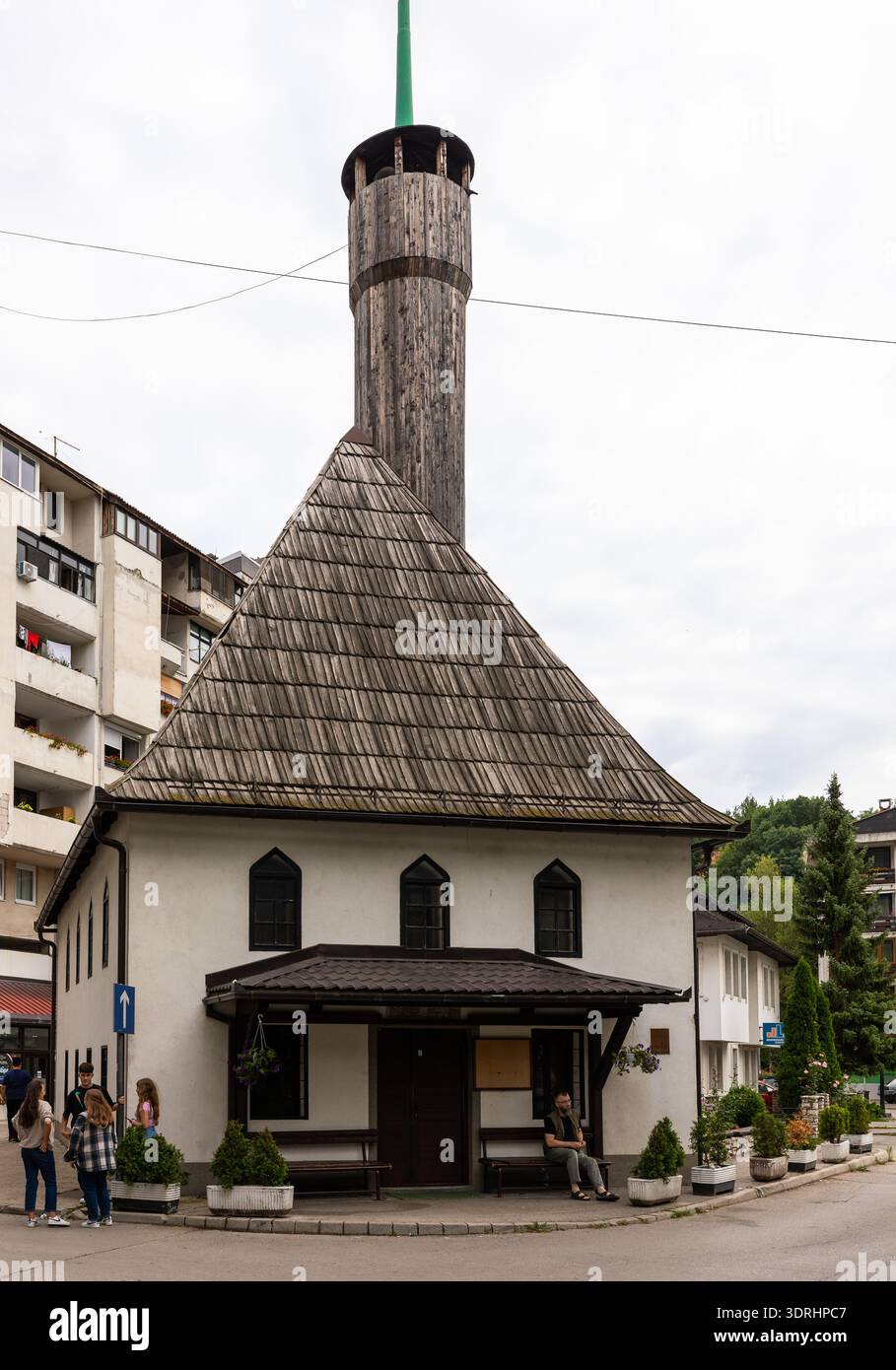Travnik, Bosnia and Hercegovina - August 24, 2022: Sarena Dzamija ...