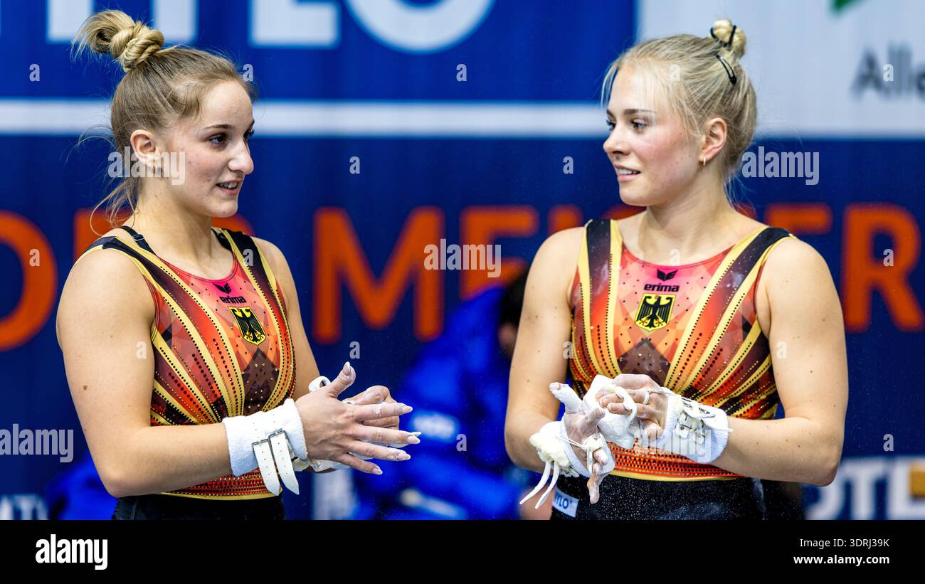18 February 2026, Brandenburg, Cottbus: Gymnastics, World Cup, Lausitz ...