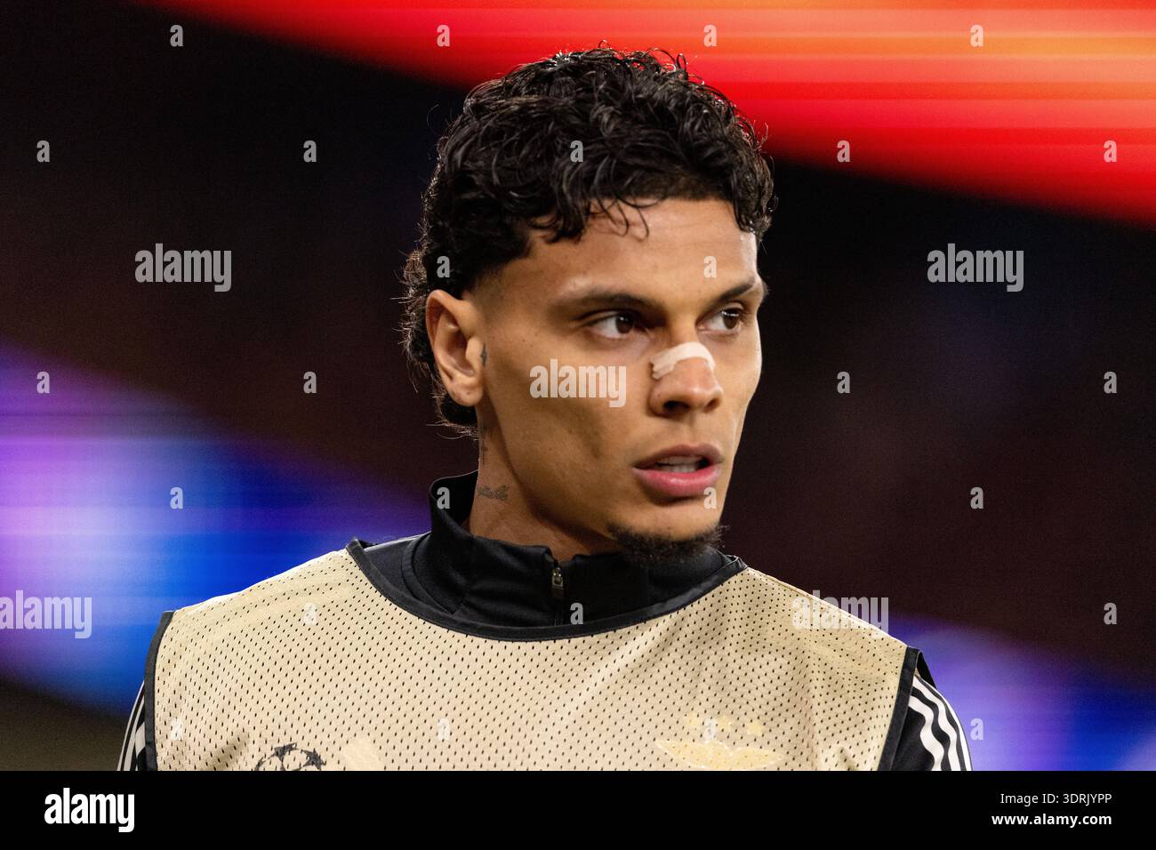 Richard Rios seen during Champions League play off game between SL ...