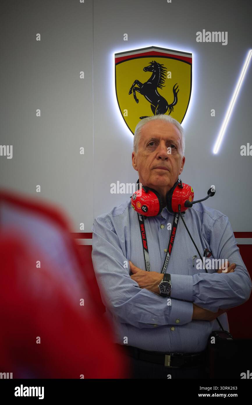 Piero Ferrari, soon of Enzo Ferrari founder of Ferrari Spa and Scuderia ...
