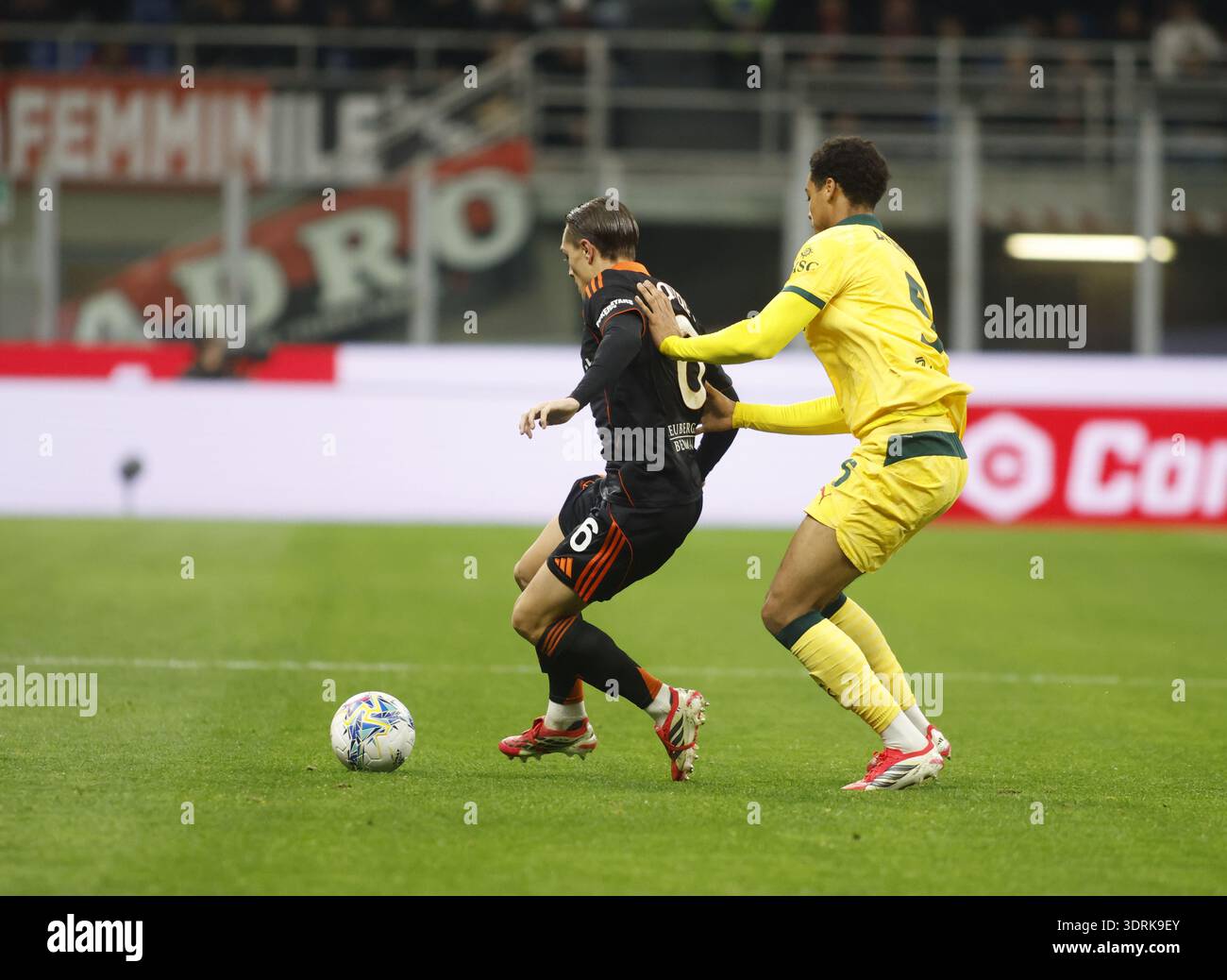 Maxence Caqueret of Como 1907 during the Italian Serie A, 2025/2026 ...