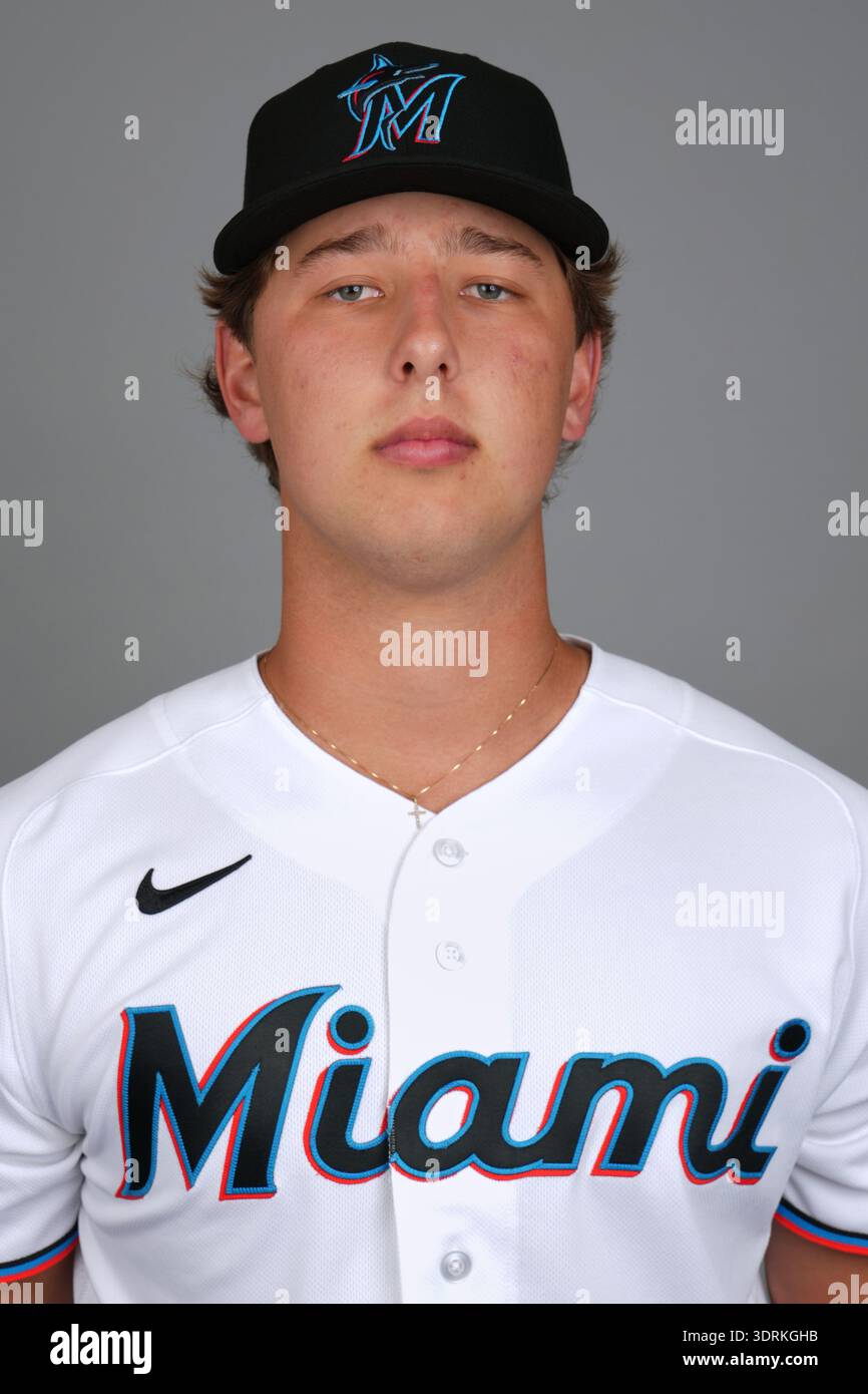 This is a 2026 photo of Karson Milbrandt of the Miami Marlins baseball ...